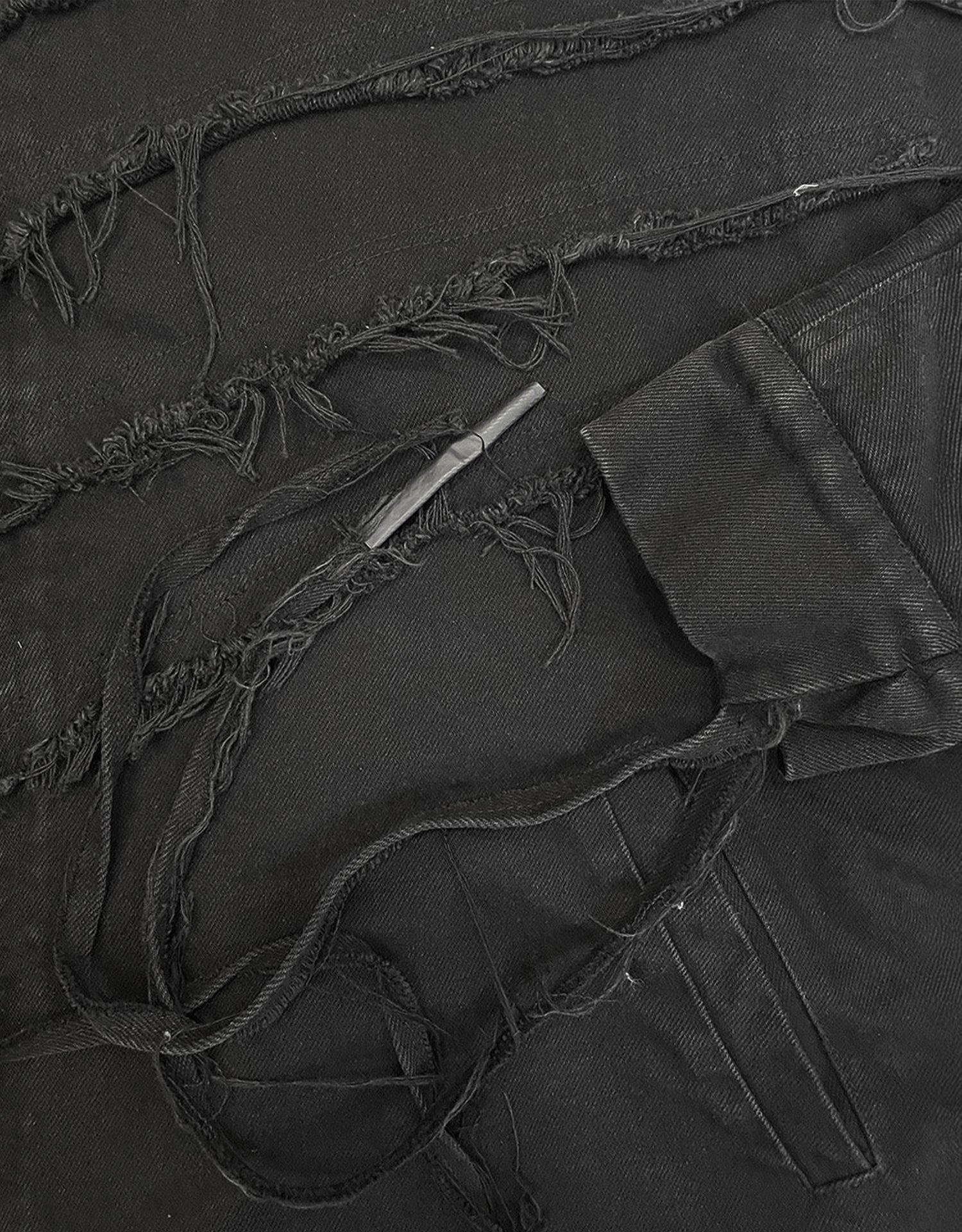Ip-Axis Industrial Functional Washed Raw-Cut Denim Design Jacket IPA ...